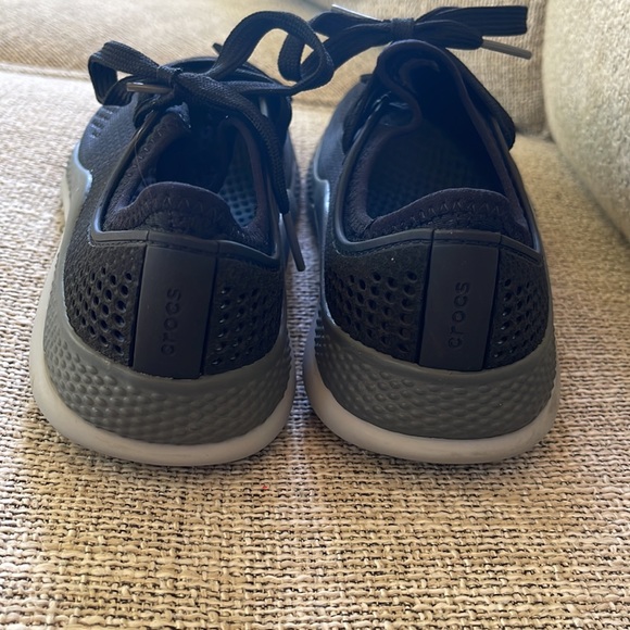 CROCS | Shoes | Womens Croc Literide 36 Blackslate Grey Size 7 | Poshmark